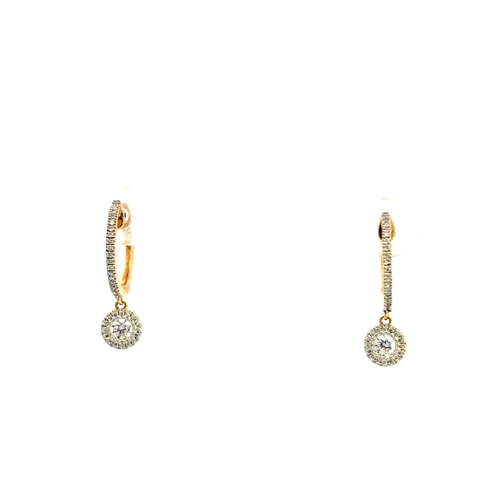 AROS DE ORO 18K DIAMANTES | Exclusivo Sappheiros